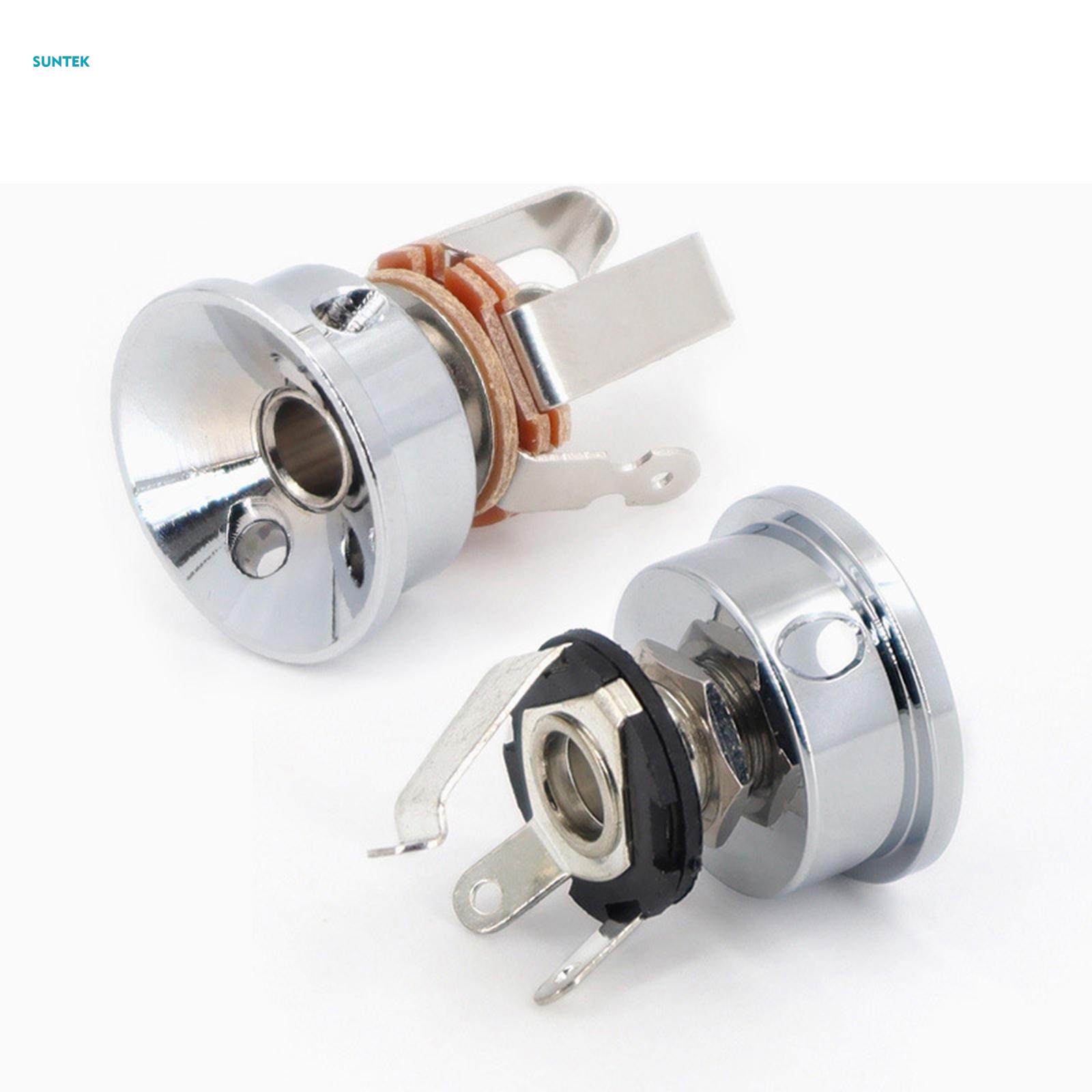 Electric Guitar Jack Plug Sockets Guitar Stereo Output Sockets Input ...