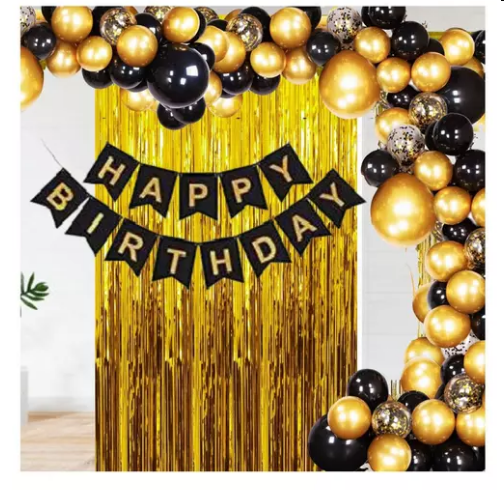 Happy Birthday Combo decoration Balloons Combination Theme Sets With ...