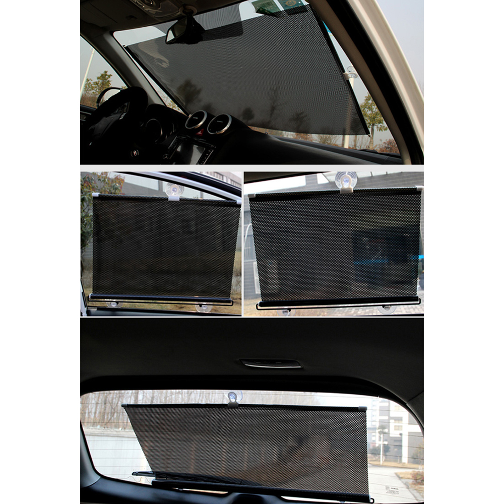 Car Retractable Windshield Anti-UV Car Window Shade Car Front Screen ...