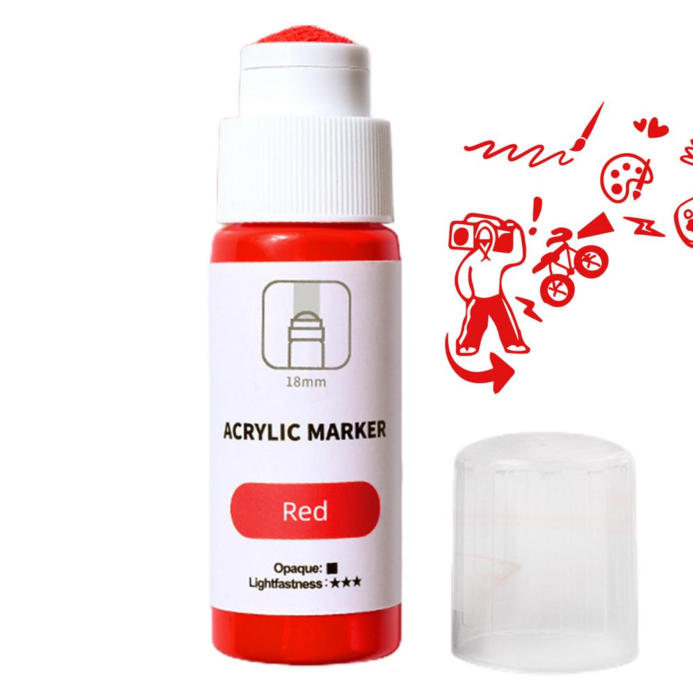 Graffiti Paint Markers 18mm Tip Acrylic Marker Pen Water-Based ...