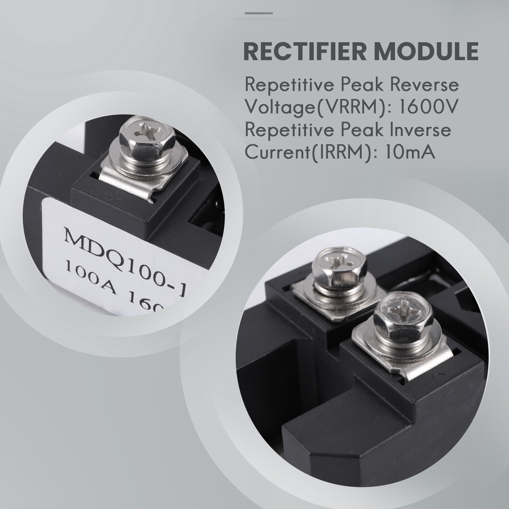 Triple Rectifier Single Phase Diode 400A 1600V High Power 4 Ter Bridge ...