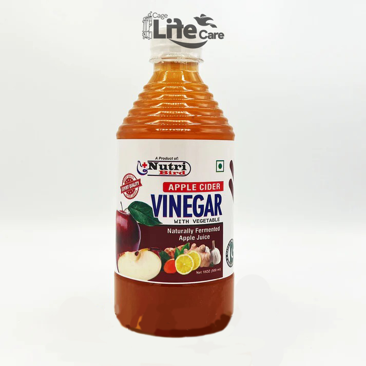 Apple Cider Vinegar 100% Organic 500ml for all kinds of birds (Nutri ...