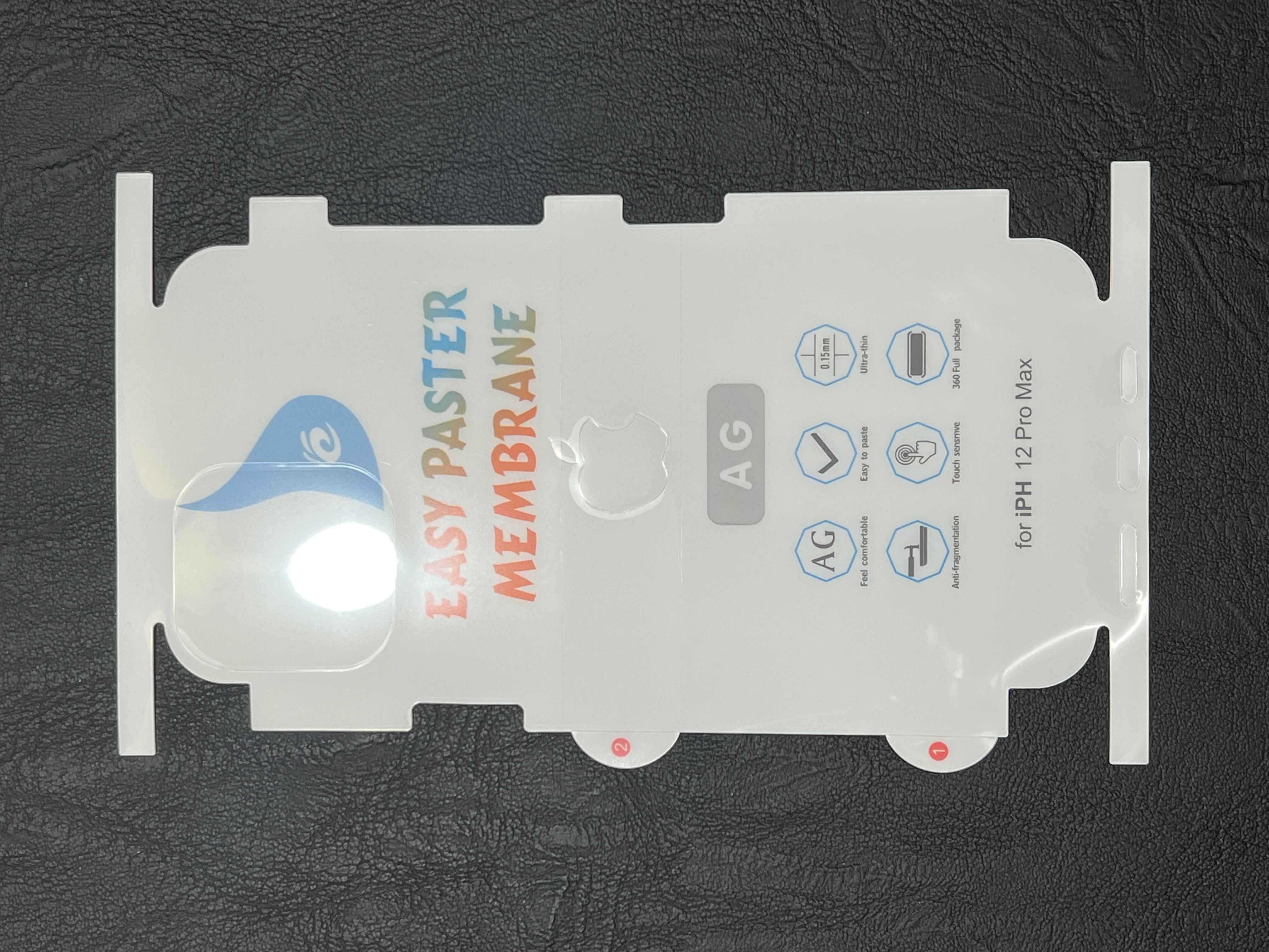 iPhone 12, iPhone 12 Pro, iPhone 12 Pro Max - Back Transparent Matte ...