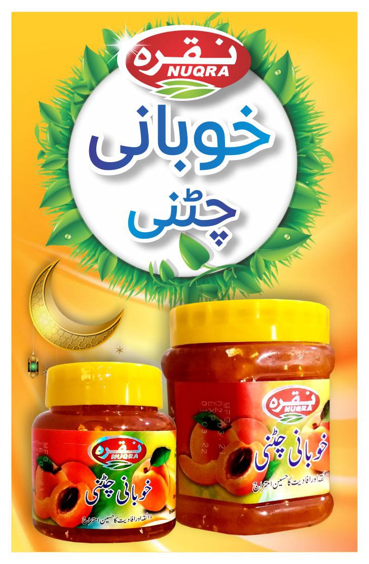 Asli Nuqra Khubani Chutney 250 Grams/ Khubani Chatni/ Khobani Chutney ...
