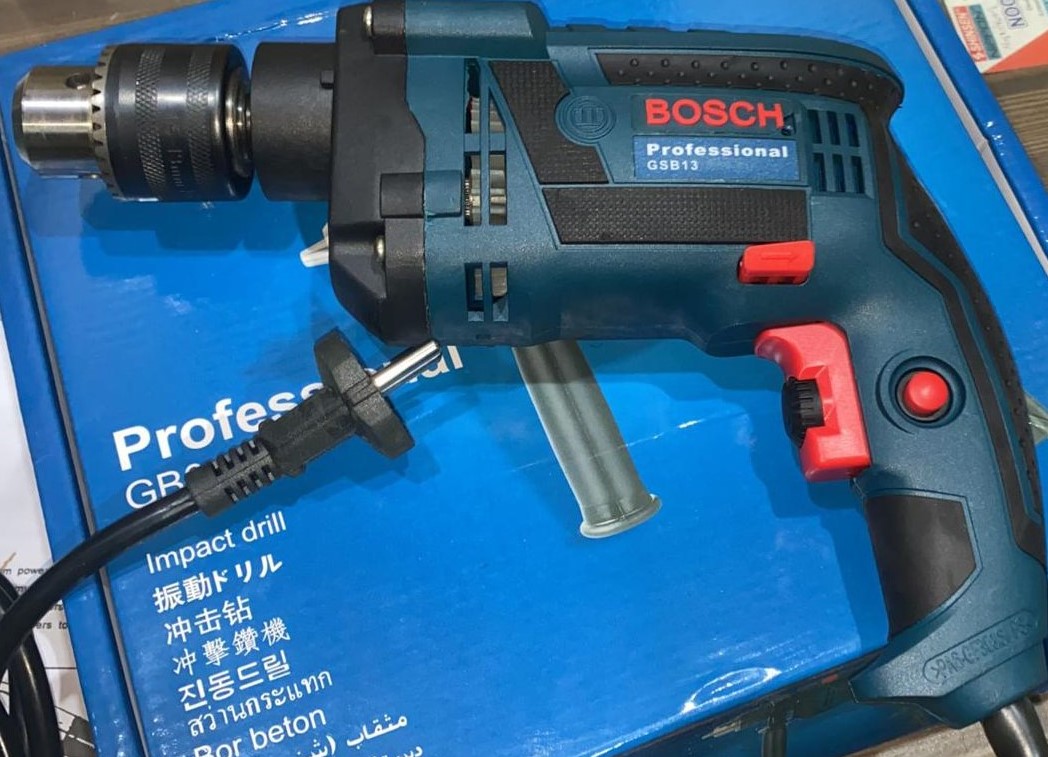 Pure Copper Winding 750W Electric Drill Machine 13MM Hammer Impact ...