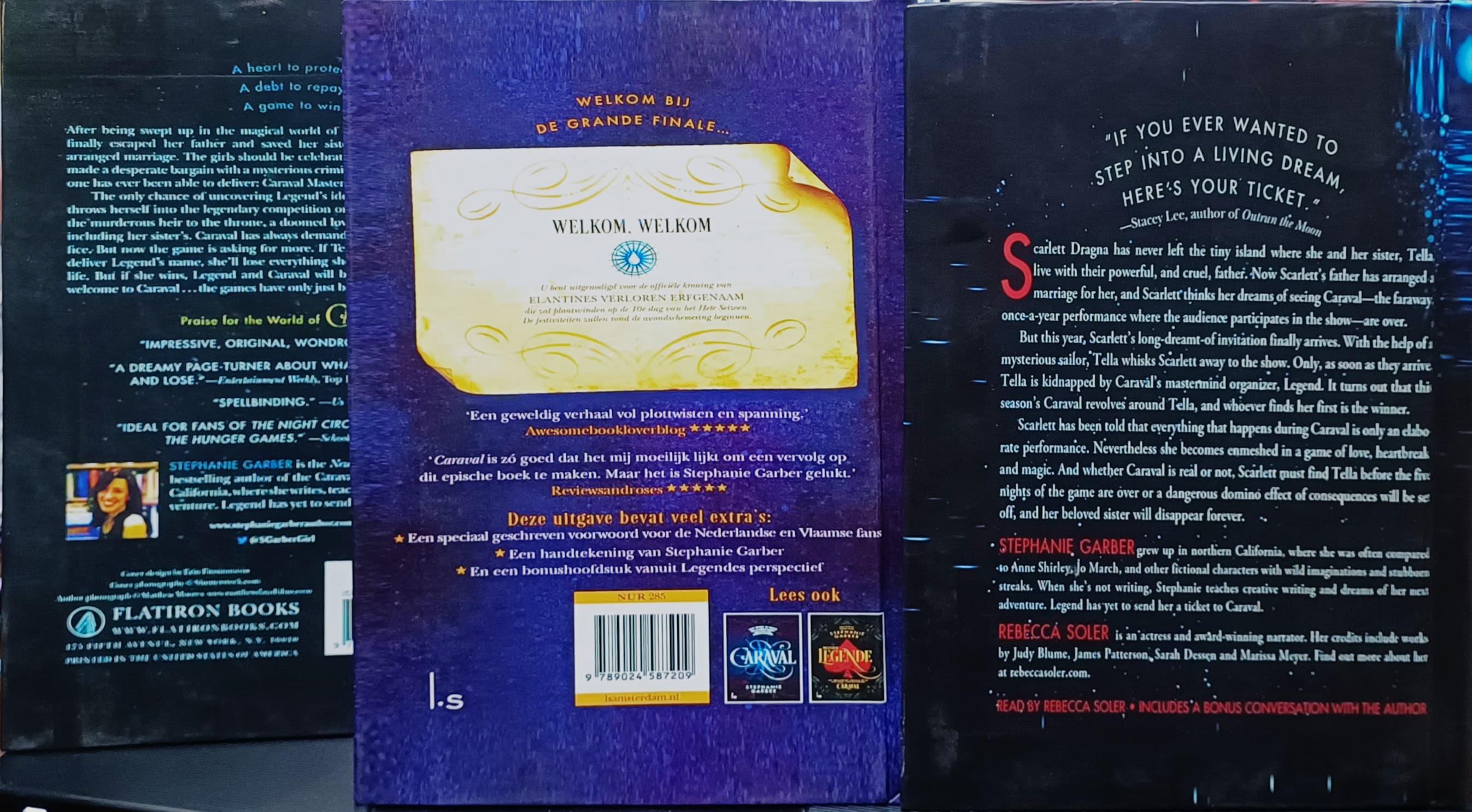 Caraval Series Hard Cover: Caraval, Legendary, Finale By Stephanie ...