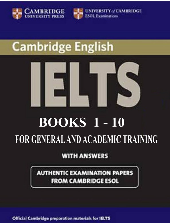 IELTS Training Books 1 to 10 For General and Academic Training with QR ...