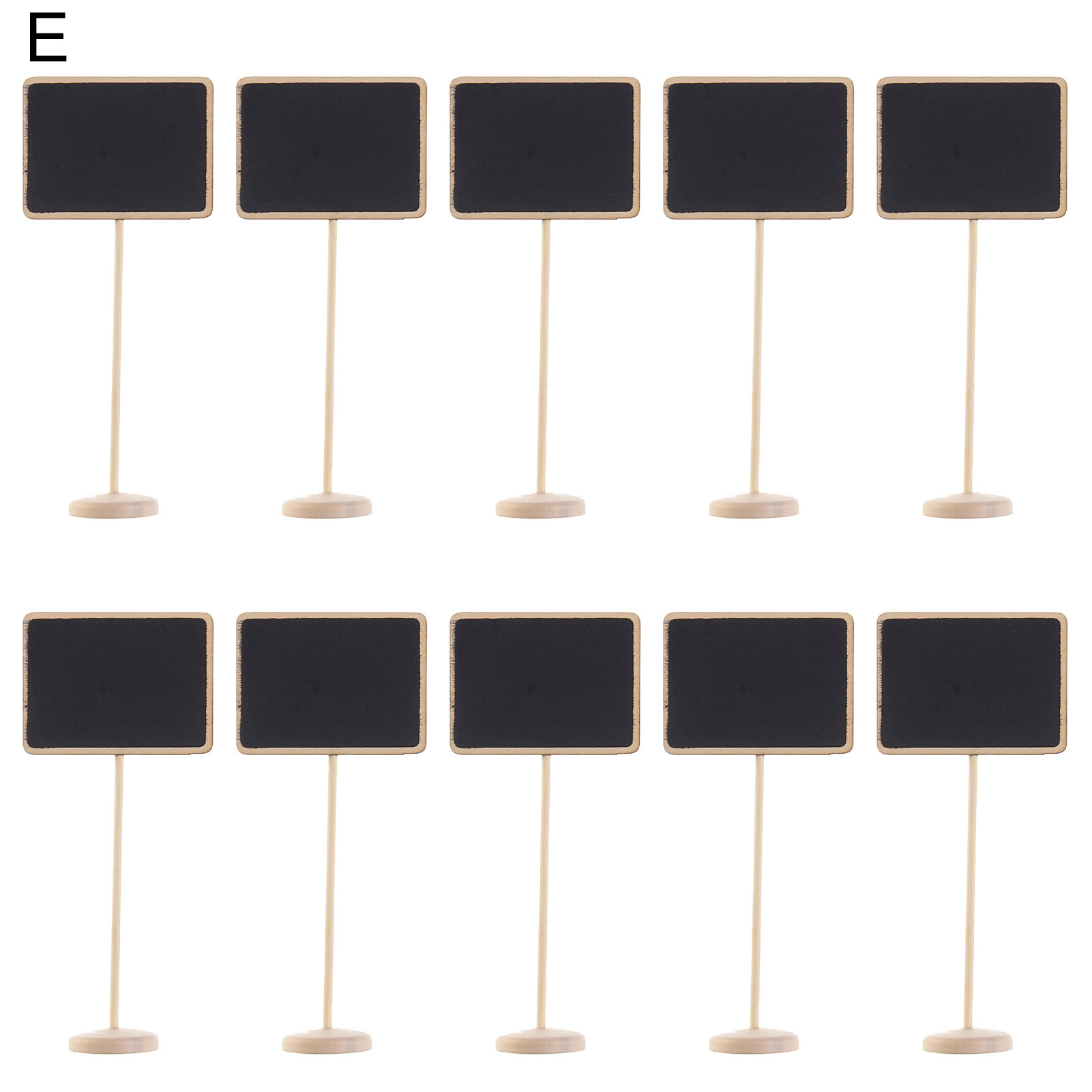 Mini Chalkboards Burr Free Message Chalkboard Signs with Support Easels ...