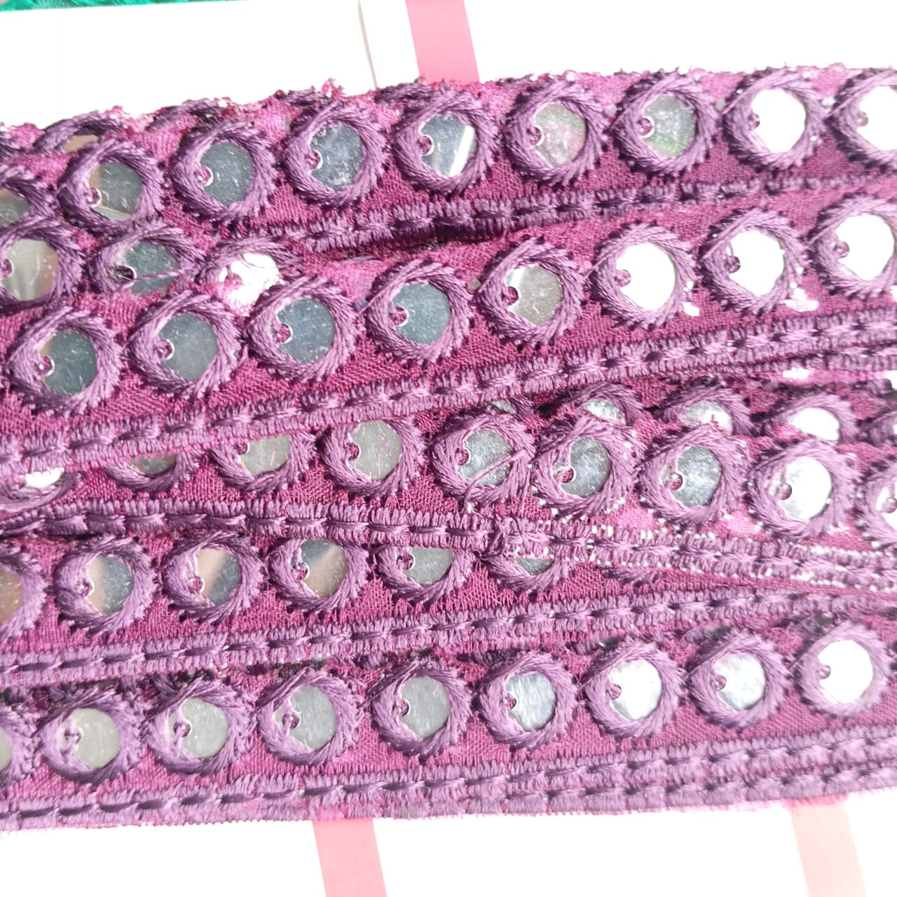 8 Yard Sitara Patti Lace/ Trendy lace for dresses, frocks, and dupatta ...