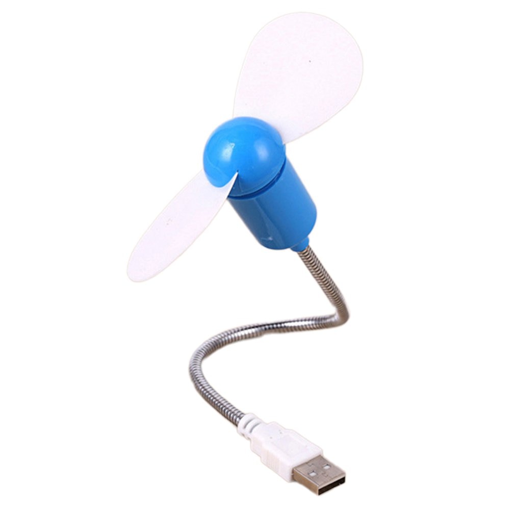 Mini Snake Fan Silent Soft Leaf Fan Computer Usb Fan Bendable Freely ...
