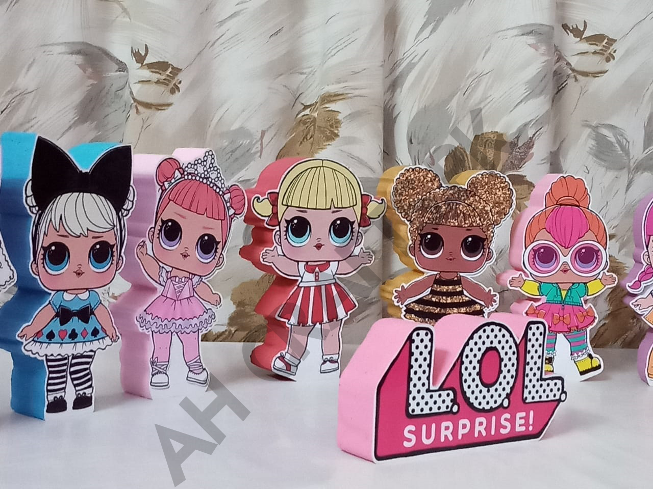 LOL Surprise Doll(s) Cutouts Full Set 11Pcs Thermocol | Daraz.pk