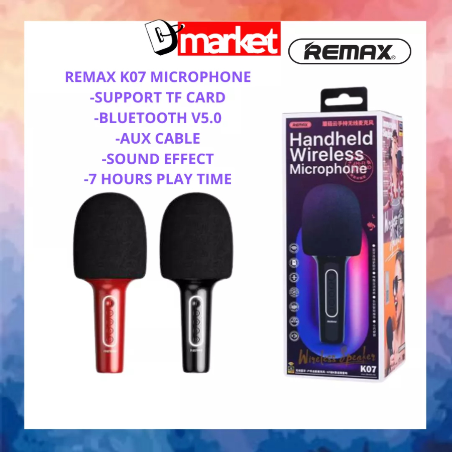 REMAX K07 Mogoo Series Handheld Wireless Microphone | Daraz.pk