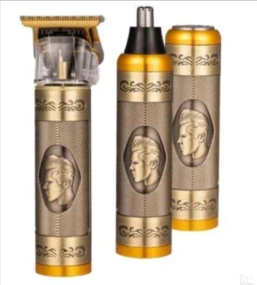 WS-8150 Electric Rechargeable Clipper Hair Cut Grooming Set 3-in-1 ...