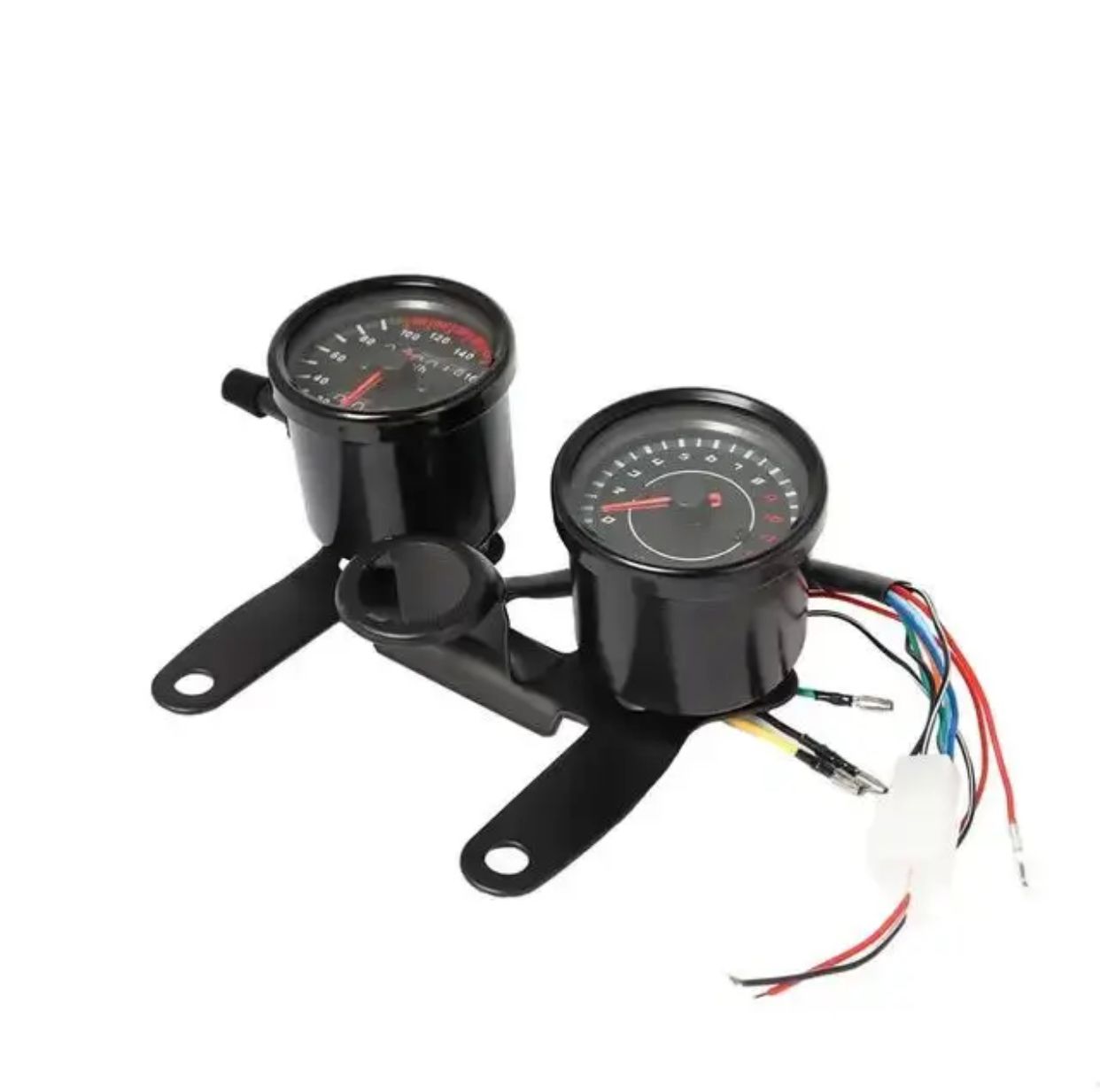 Motorcycle Universol Led Double Speedo Metter/ Rpm Electric / Imported ...