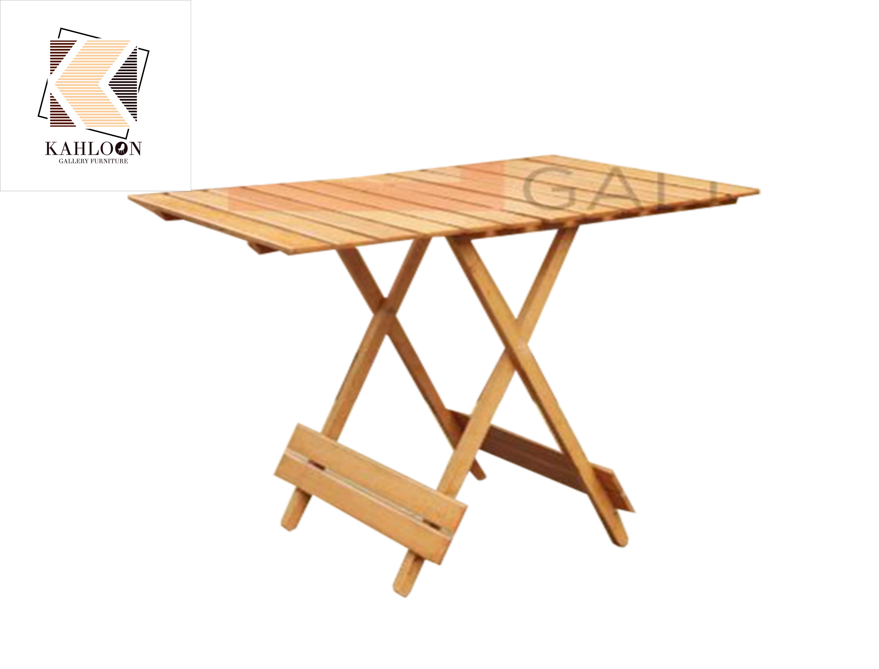 Foldable Beach Wood Square Table Coffee Table KAHLOON FURNITURE | Daraz.pk