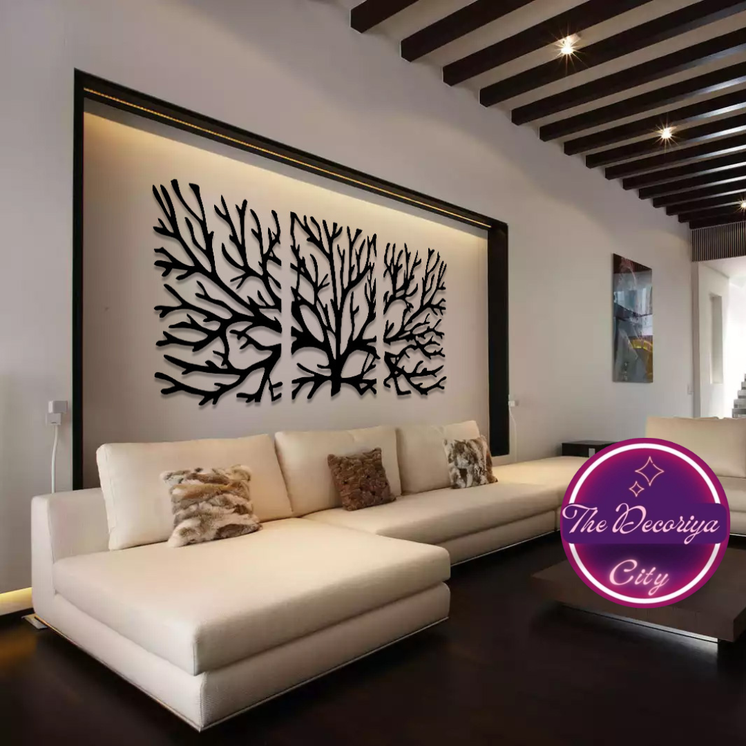 The Decoriya CIty - Nature Tree Wall Art Vinyl Sticker | Tree Art For ...