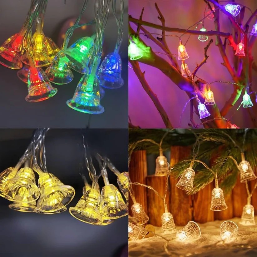 Beautiful Bell LED Light designed for Christmas, parties, and festive ...