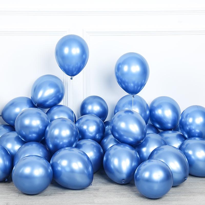 20 Pcs Large Metallic Shiny Balloons for Birthday Decorations, Weddings ...