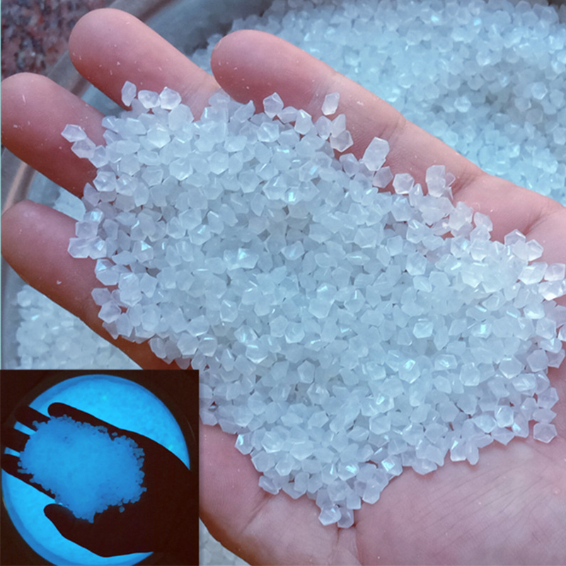 1000pcs Luminous Sand Glow In Dark Pebbles Stone Home Garden Outdoor ...