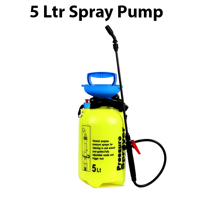 5 Liter Sprayer pump manual hand pump. use for gardening very useful for watering lawns and ...