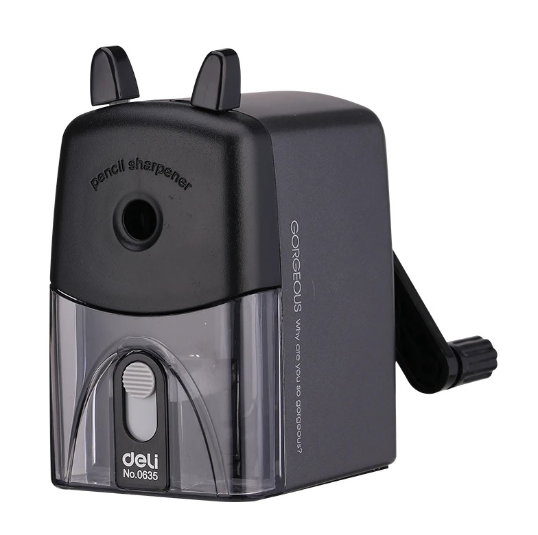 Deli Pencil Sharpener - 0635 - Grey | Daraz.pk