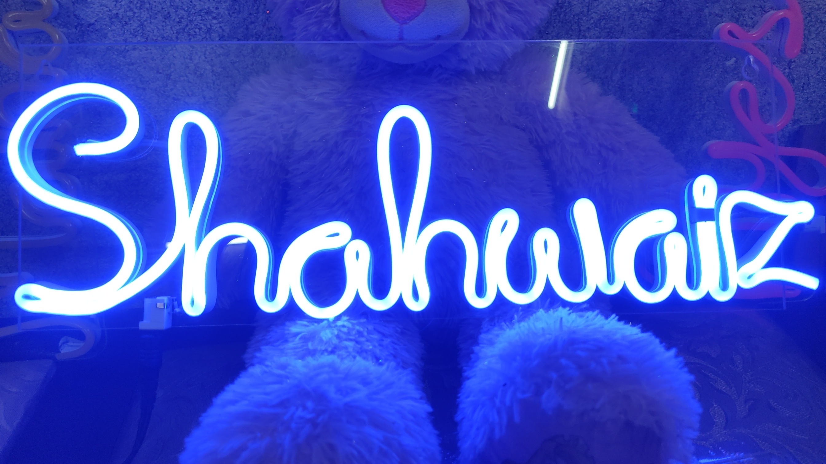 Any Customized NEON Sign Boaard - Neon Name Plate - 4 Letters Alphabets ...