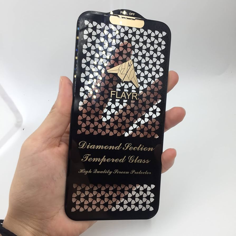 iPhone 13 Pro Max Flyer Tempered Glass Ultra HD Screen Protector Full ...