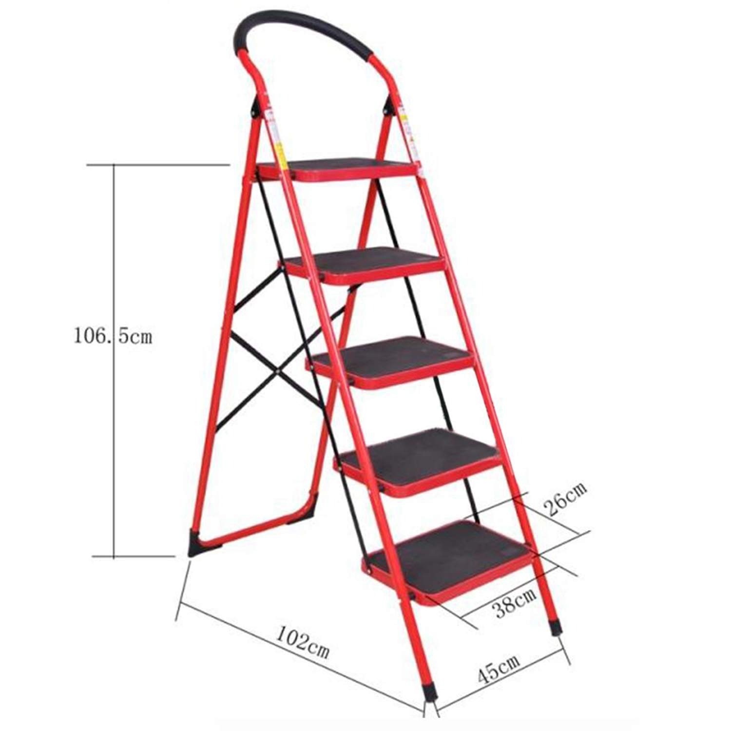 1,2,3,4,5 & 6 Step Folding Ladder Brand new | Daraz.pk