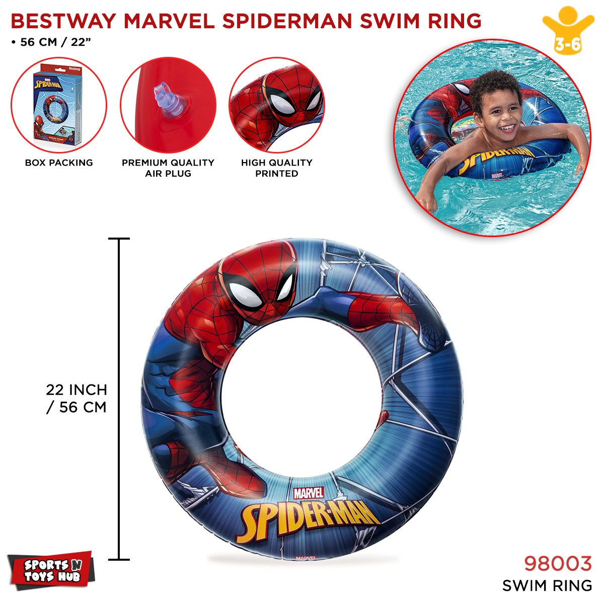 Spiderman Pool Float