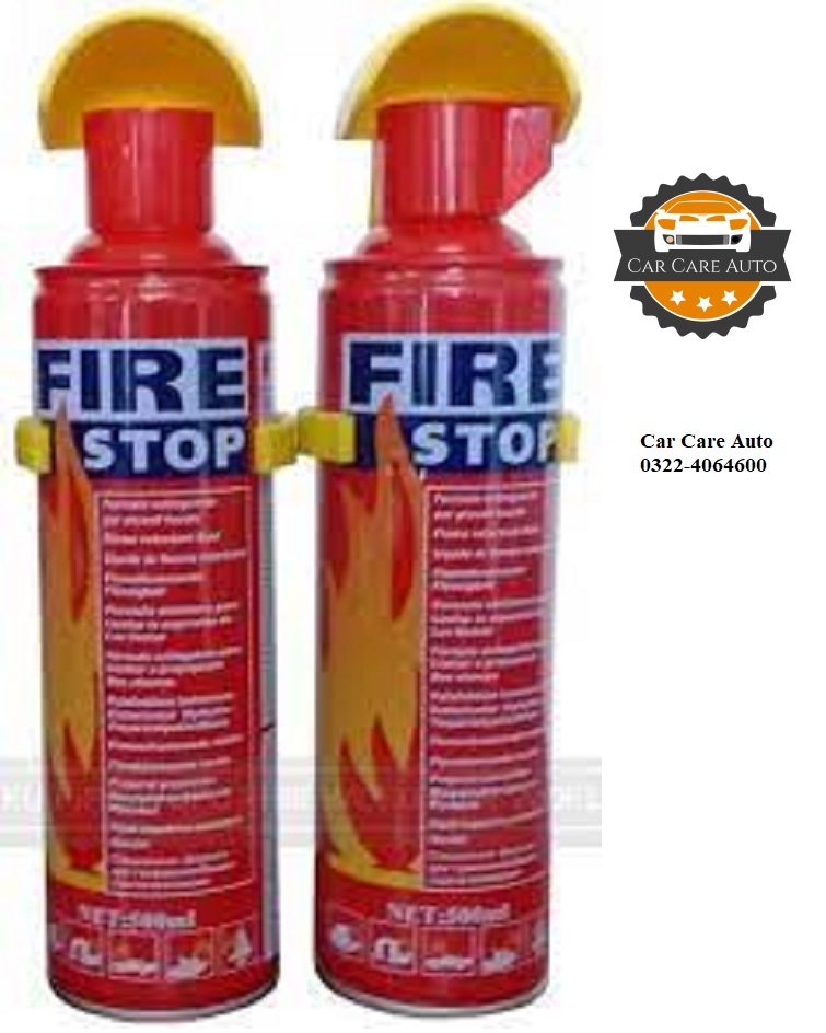 Pack Of 2 Fire Stop Extinguisher For Your Car Bick and kitchen- 1000ml ...