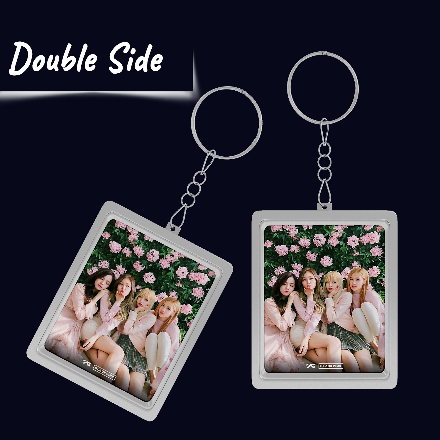 Blackpink logo keychain for love of KPOP idols | blackpink Acrylic key ...