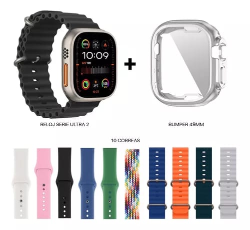 TK90 TEN PLUS ONE Smart Watch 2.02 inch HD Large Screen Wireless ...