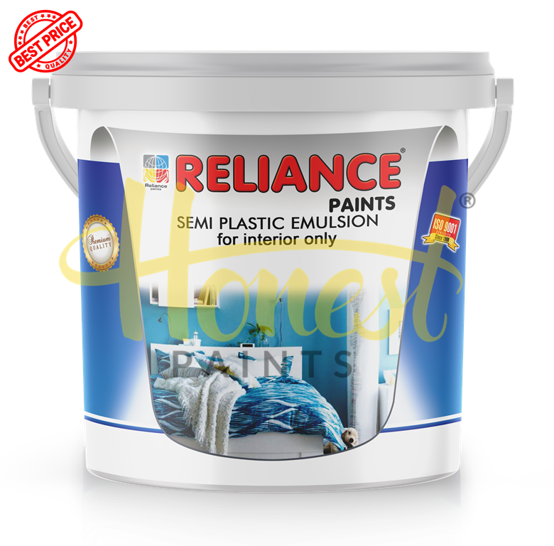 Reliance Paint Semi Plastic Emulsion Distemper Paint for Walls and ...
