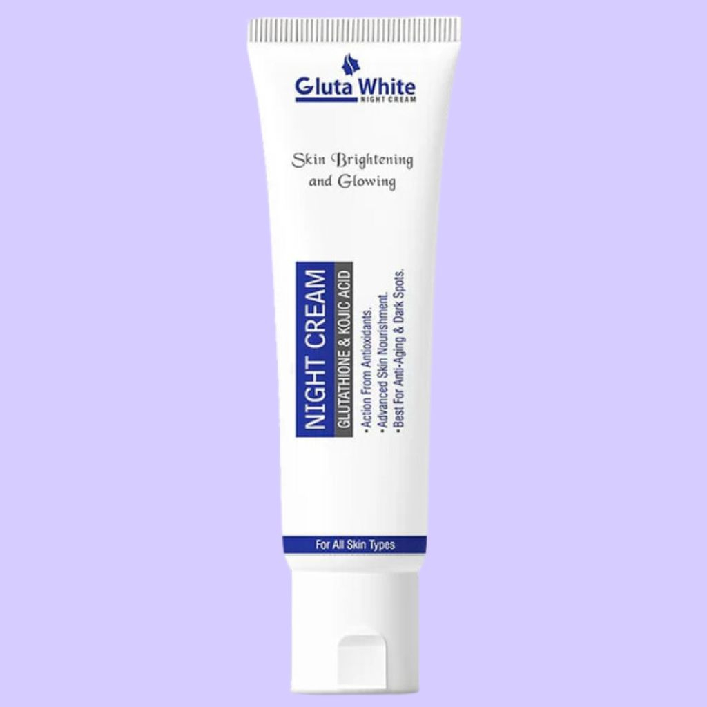 Gluta Night Cream for Face Whitening & Glowing Skin – First Time Launch ...