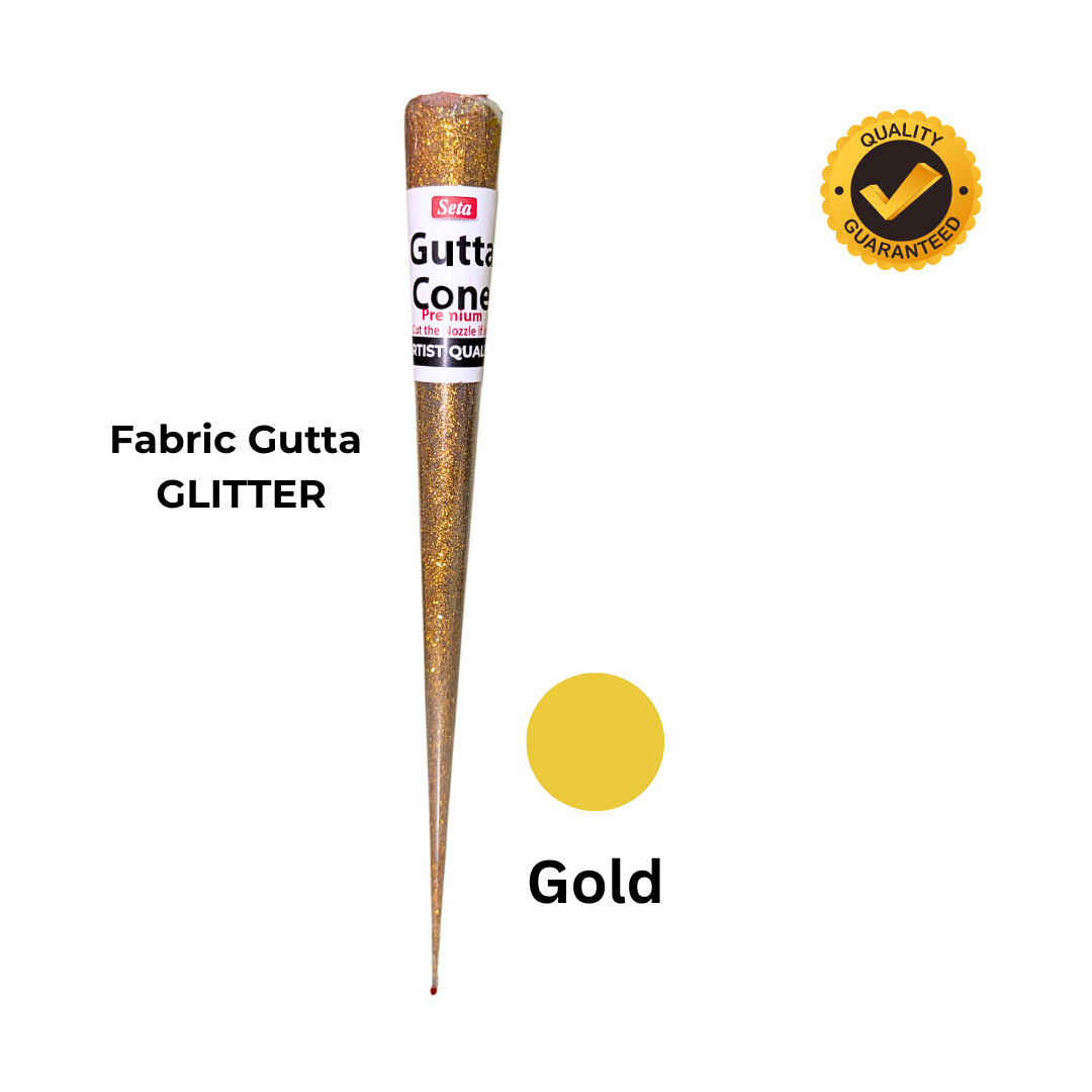 Fabric Glitter Gutta Lead Outliner Cone - Seta Colors - 40 ml Cone ...