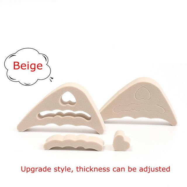 【HOT】 Toe Plug Soft Sponge Half Insoles Reusable Toe Filler Inserts For ...