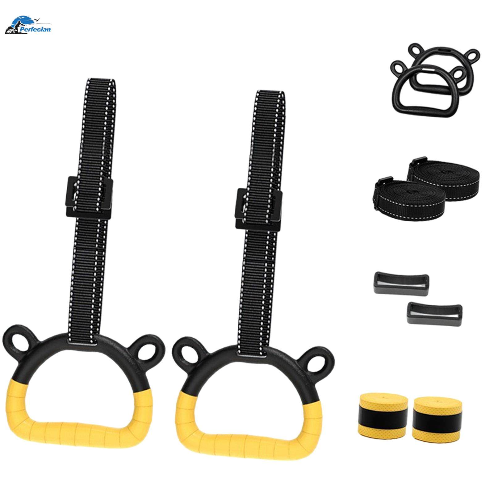 Gymnastics Rings Home Full Body Workout Indoor Calisthenics Training ...