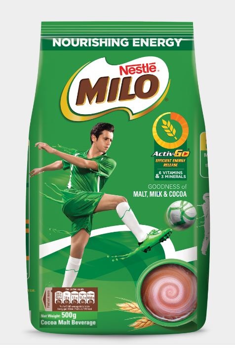 NESTLE MILO Activ-Go Cocoa Malt Powder 500g | Daraz.pk