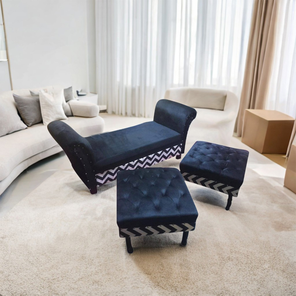 4 Seater Sethi Sofa Set furniture 7 Years Warranty Customize in all ...