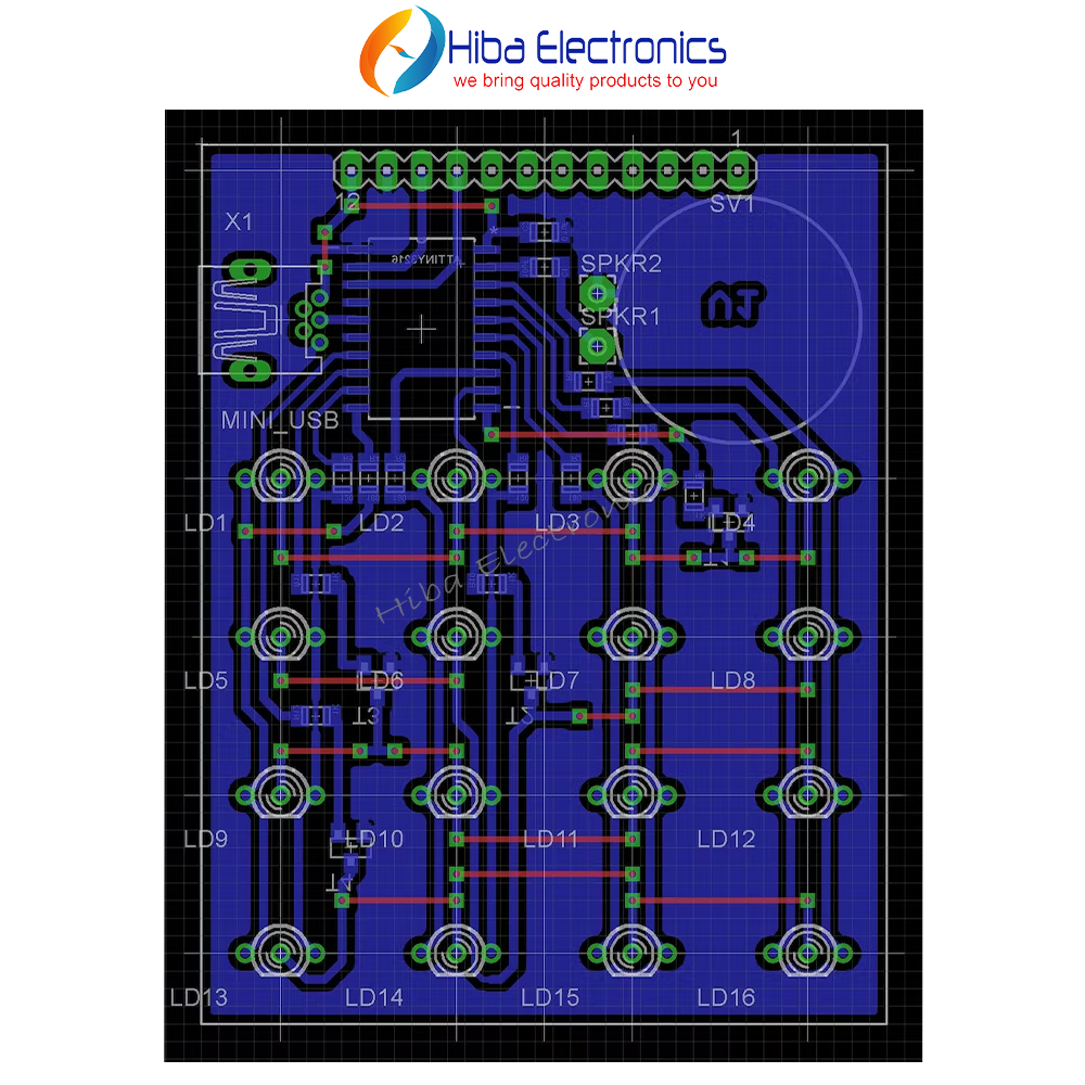 TTP229 16 Key Capacitive Touch Switch 16 Way/Channel 4x4 keypad Digital ...