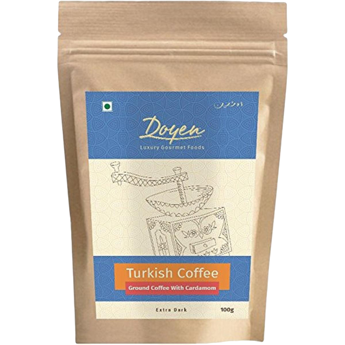 Turkish Coffee - 100g | Turkish Dark Roast of Finest Arabica Coffee ...
