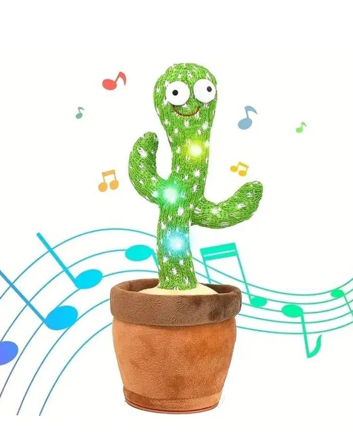 Dancing cactus toy with 120 Songs Plush Funny Electronic Singing ...