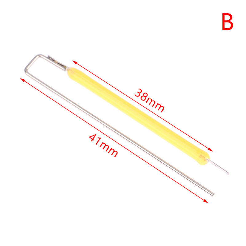10Pcs 3v 38mm Led Filament Bulb Lamp Parts Ceramic Spot Welding ...