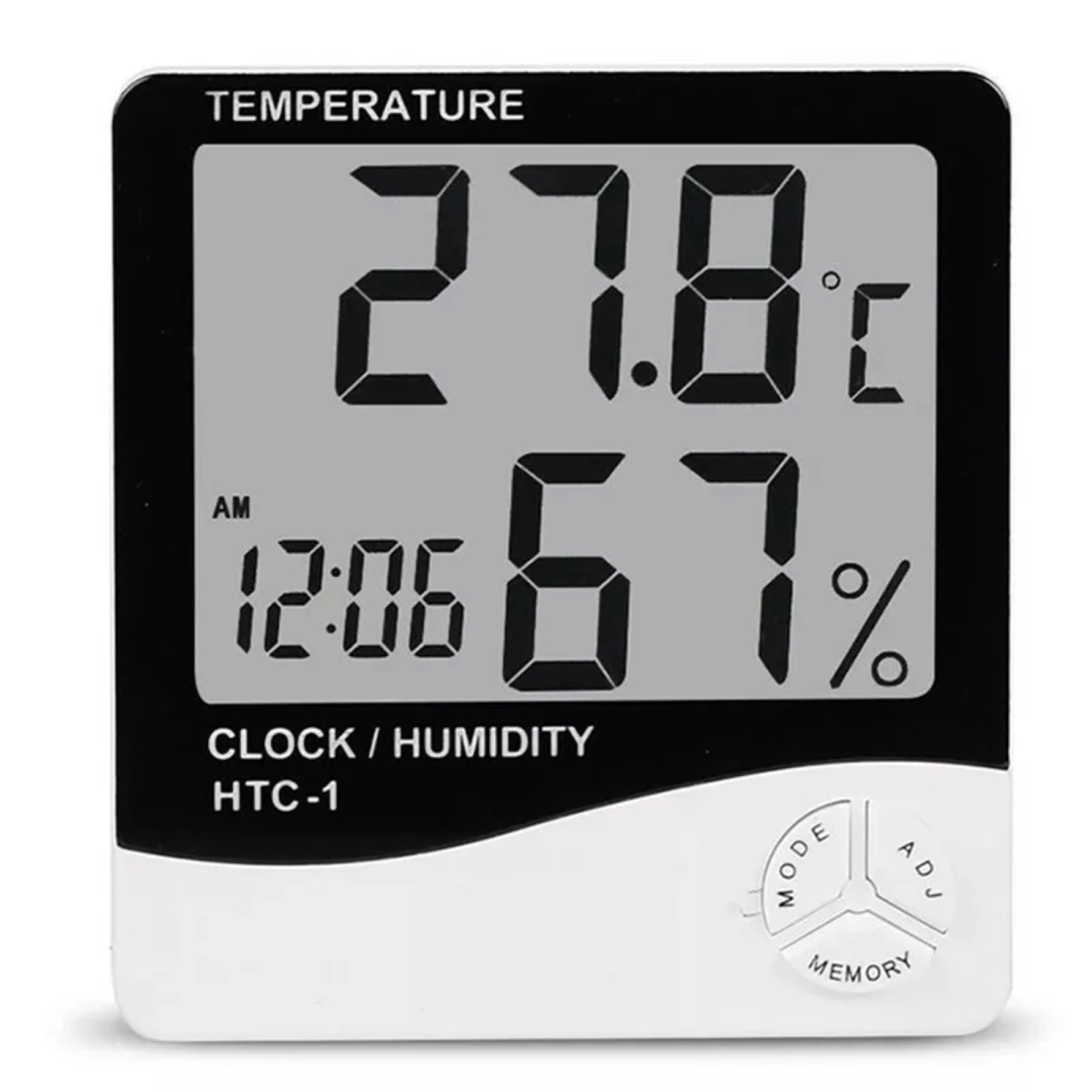 HTC-1 Digital Indoor Temperature & Humidity Monitor | 1-3 Pcs | Room ...