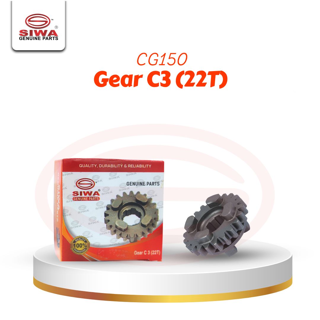 SIWA CG150CC Gear Counter 3 (22T) High Quality Genuine Gear C 3 22T For ...