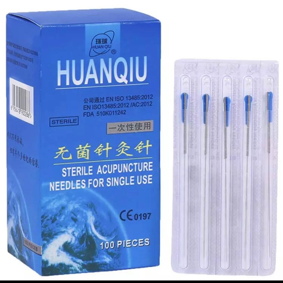 Disposable Sterile Acupuncture Needles With Guide Tube (0.25*40mm ...