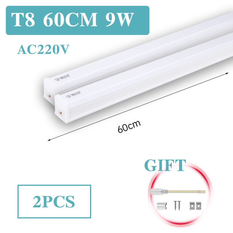 LED Tube Light 220V 6W 10W 15W Led Light Bar 30/60/90cm Flourescent LED ...