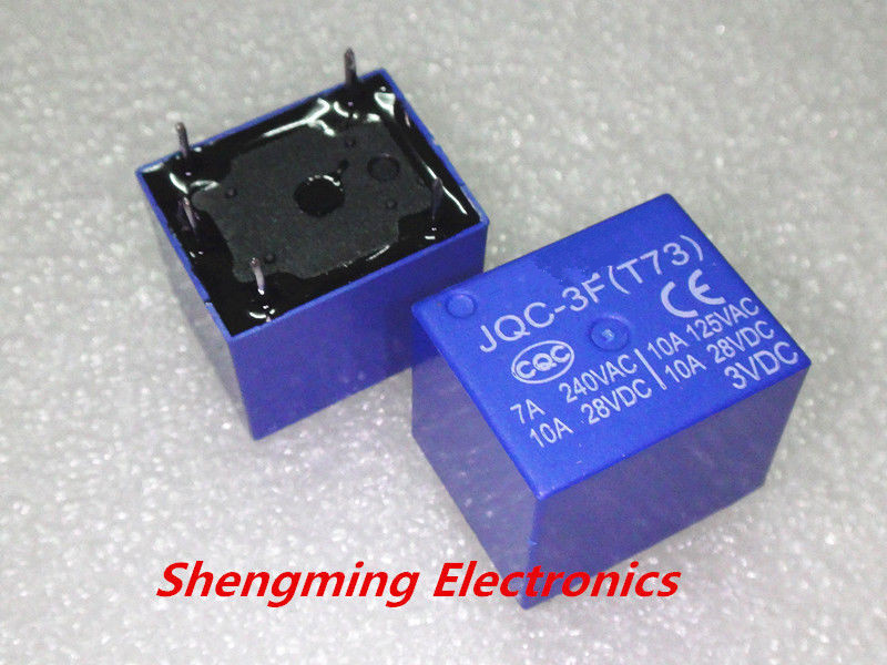 10 Uds. 5 pines JQC-3F (T73) 3VDC 5VDC 9VDC 12VDC 24VDC relé | Daraz.pk