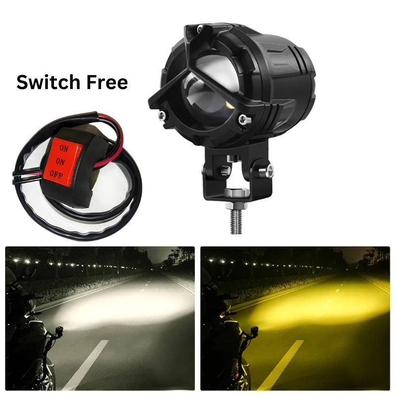 Ultra Bright Mercedees Style High Power Led Light Dual Color Yellow ...