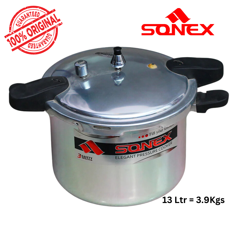 SONEX Elegant Steamer Pressure Cooker | 13Ltr - 15Ltr - 18Ltr ...